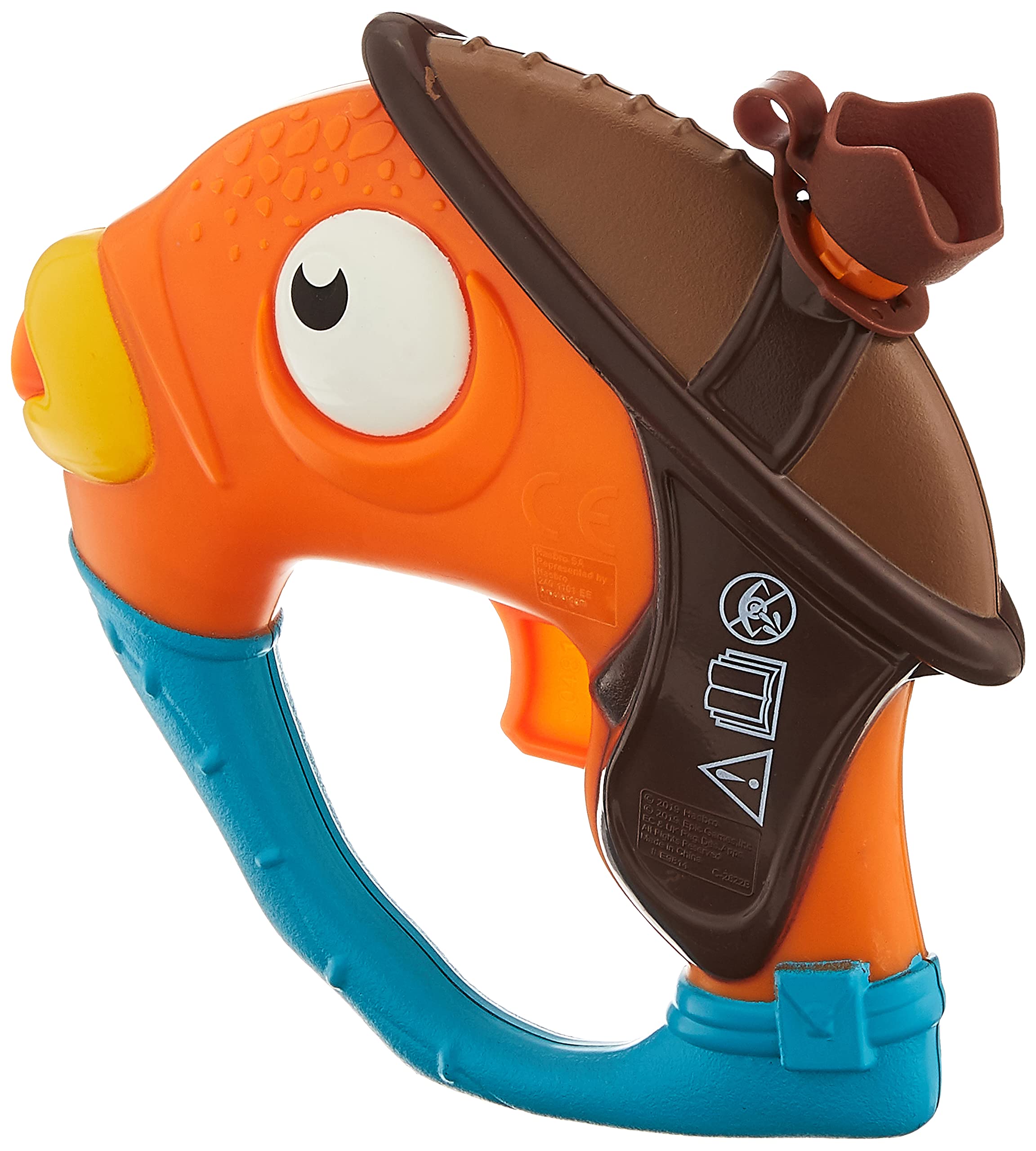 SUPERSOAKER Nerf Fortnite Fishstick Water Blaster - Fortnite Fishstick Character Design - Easy-to-Carry Micro Size - for Kids, Youth, Adults