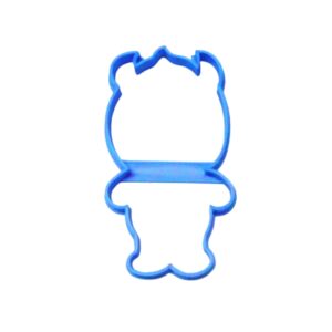 inspired by sully outline cartoon character monsters inc theme cookie cutter made in usa pr3222