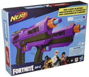 nerf fortnite dp-e dart blaster 2 pack