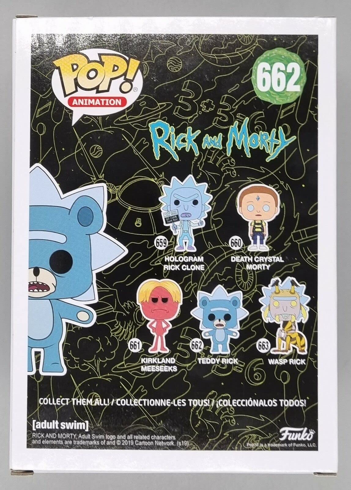 Pop Animation Rick & Morty Teddy Rick Vinyl Figure [Chase Version]