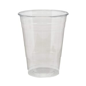 dixie 16 oz. pete plastic cold cups by gp pro (georgia-pacific), clear, cpet16dx, 500 cups (25 cups per sleeve, 20 sleeves per case)