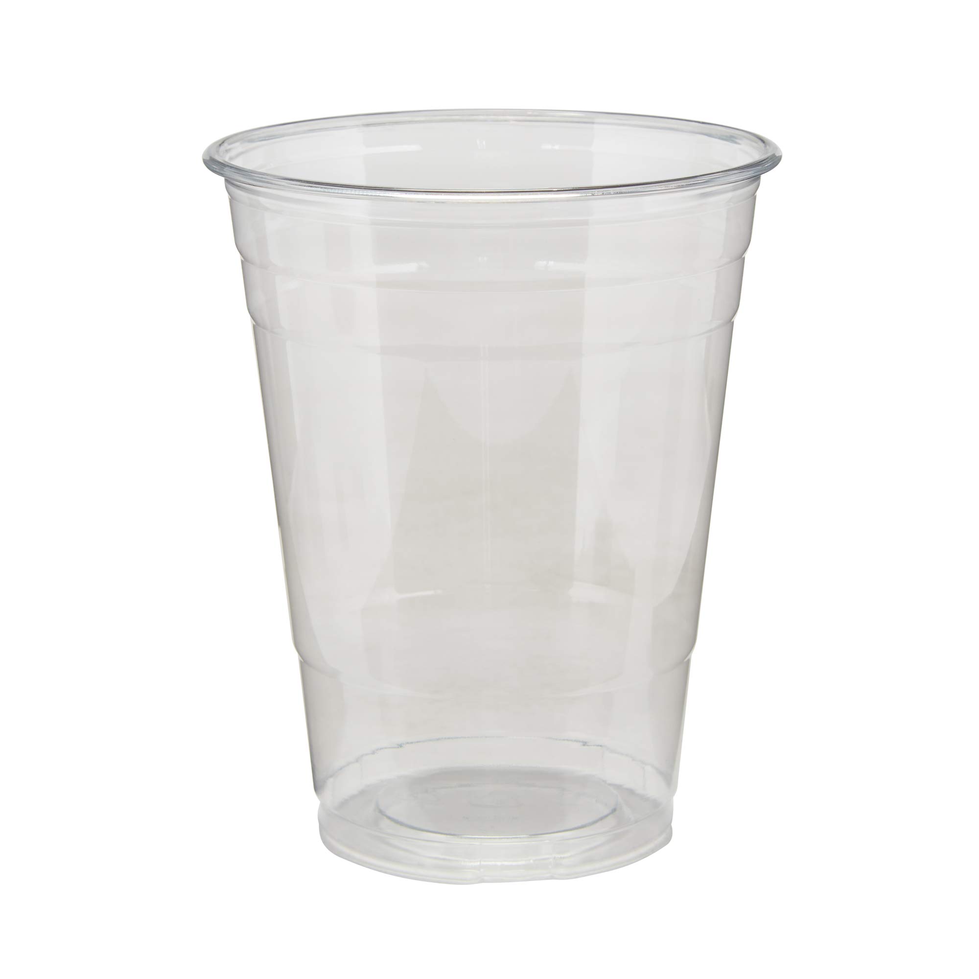 Dixie 16 oz. PETE Plastic Cold Cups by GP PRO (Georgia-Pacific), Clear, CPET16DX, 500 Cups (25 Cups Per Sleeve, 20 Sleeves Per Case)