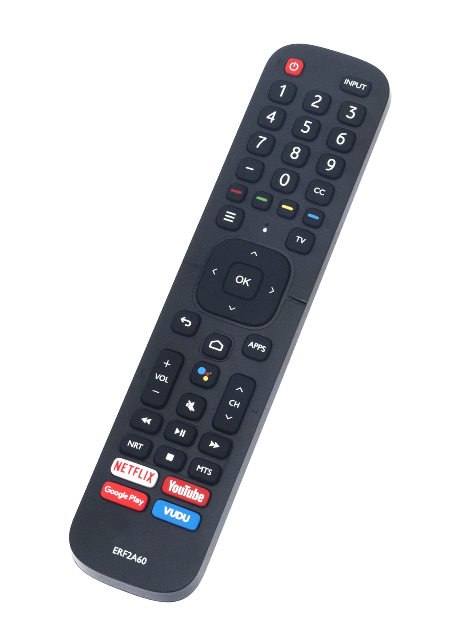 ERF2A60 Replaced Voice Remote fit for Hisense Smart 4K TV 65H9F 55H9F 55H8F 65H8F 50H8F 43H6570F 50H6570F 55H6570F 65H6570 55H9020F 55H9030F 55H9040F 55H9050F 55H9070F 55H9F1 65H9F1 65H9020F