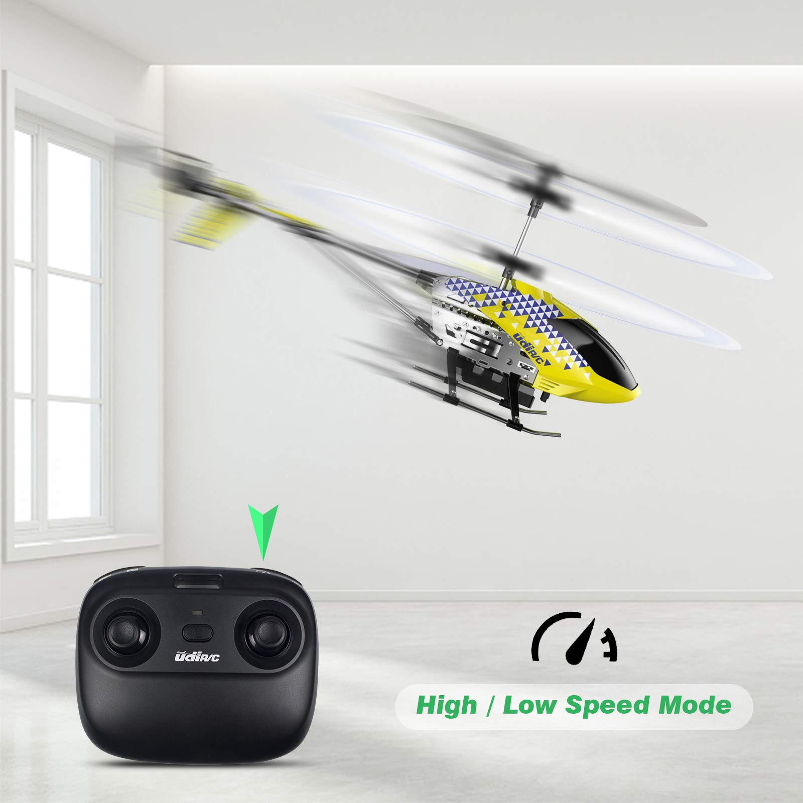 Cheerwing U12S Mini RC Helicopter with Camera Remote Control Helicopter for Kids and Adults