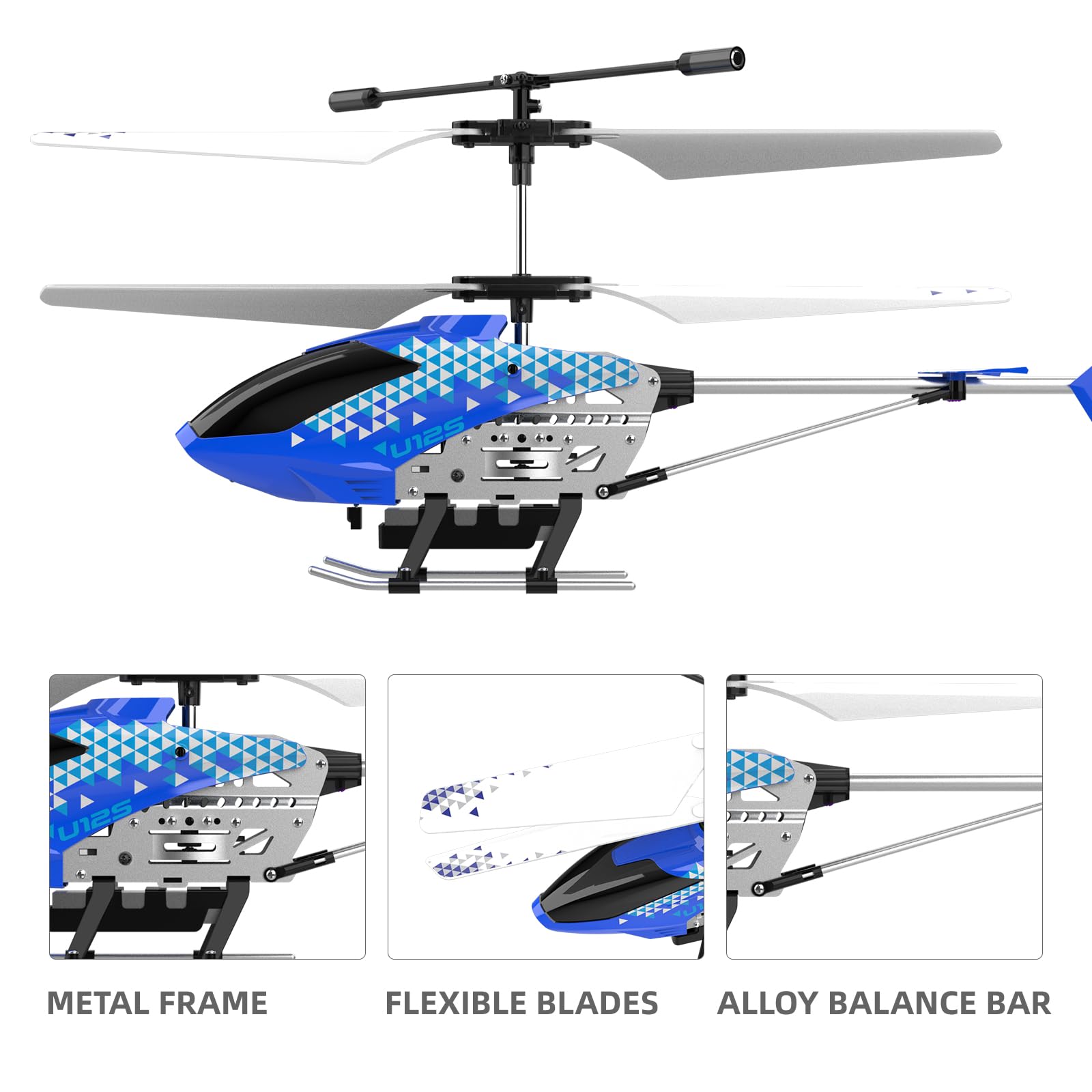 Cheerwing U12S Mini RC Helicopter with Camera Remote Control Helicopter for Kids and Adults