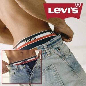 Levi's Mens Boxer Briefs Cotton Stretch Underwear For Men 4 Pack