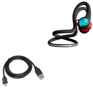 boxwave cable compatible with plantronics backbeat fit 2100 - directsync cable, durable charge and sync cable for plantronics backbeat fit 2100