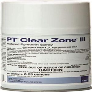 basf pt10241 pt clear zone iii metered pyrethrin spray, yellow