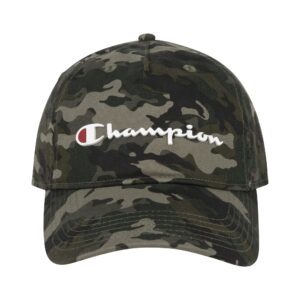 champion unisex adult ameritage dad adjustable cap, camo, one size us