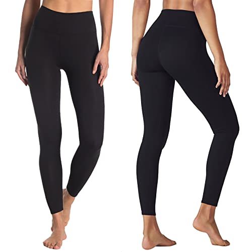 GAYHAY High Waisted Leggings for Women - Soft Opaque Slim Tummy Control Printed Pants for Running Cycling Yoga