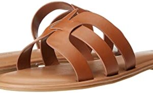 The Drop Women's Monika Sandal, Mocha, 5 B US