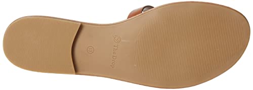 The Drop Women's Monika Sandal, Mocha, 5 B US