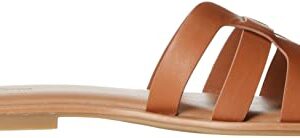 The Drop Women's Monika Sandal, Mocha, 5 B US