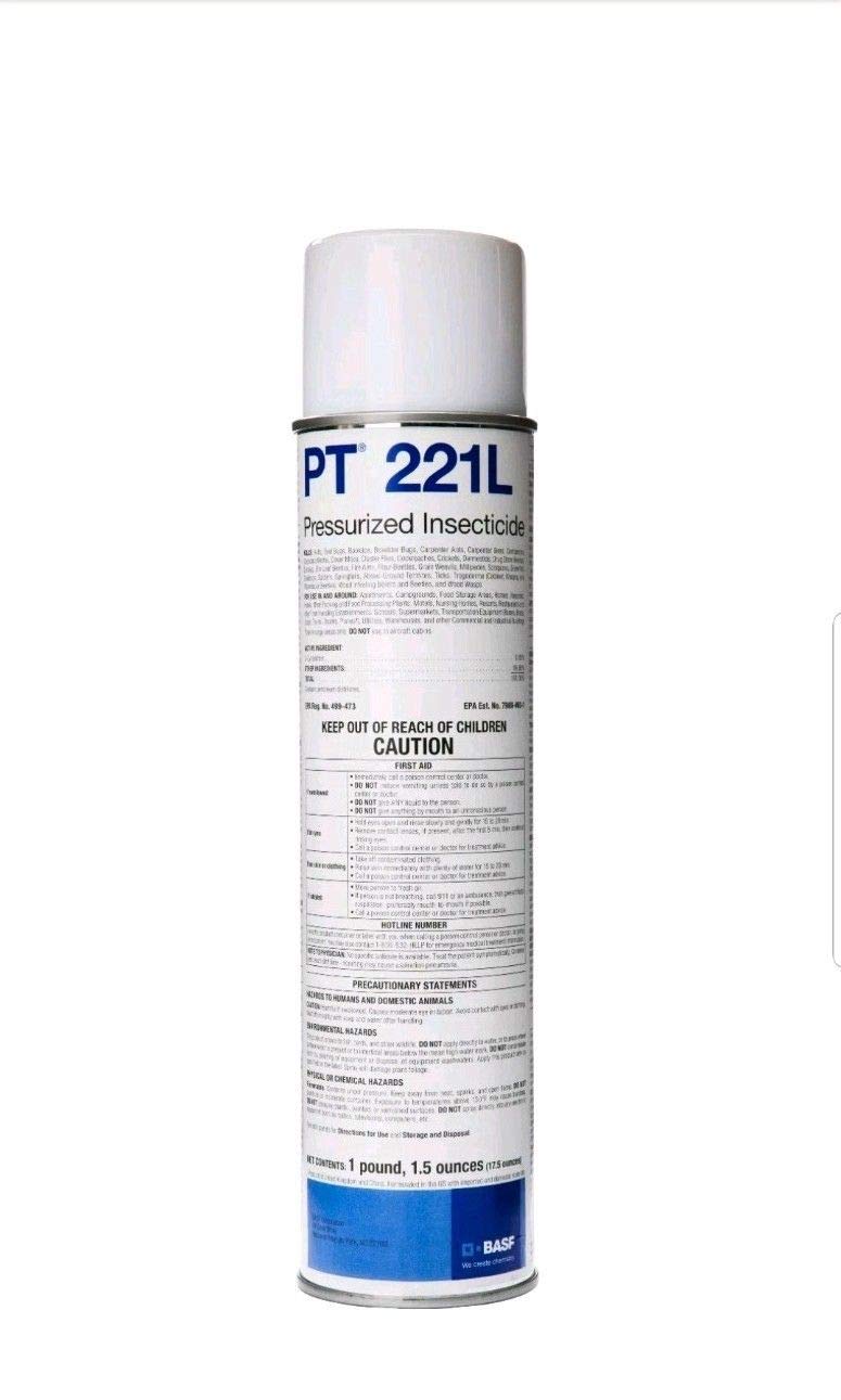 BASF 59011783 PT 221L Pressurized Insecticide, 12 Cans