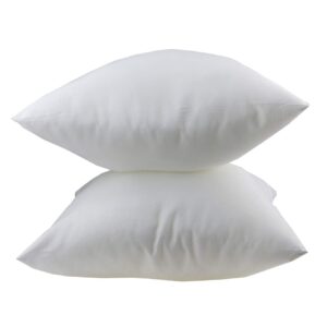 Ogrmar 4 Packs 18" x 18" Premium White Throw Pillow Insert Hypoallergenic High-Resilient PP Cotton Stuffer Pillow Insert Square Form Sham Stuffer Decorative Pillow, Cushion (18" x 18")