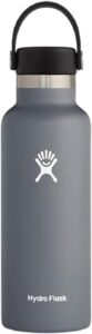 hydro flask standard flex cap stone 18 oz