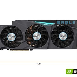 GIGABYTE GeForce RTX 3080 Ti Eagle OC 12G Graphics Card, 3X Windforce Fans, 12GB 384-bit GDDR6X, GV-N308TEAGLE OC-12GD Video Card