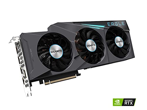 GIGABYTE GeForce RTX 3080 Ti Eagle OC 12G Graphics Card, 3X Windforce Fans, 12GB 384-bit GDDR6X, GV-N308TEAGLE OC-12GD Video Card