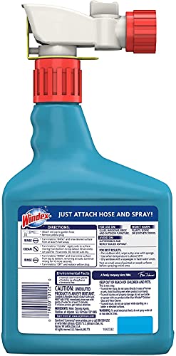 Windex mnh Outdoor Glass & Patio Cleaner, 3 Pack of 32 oz