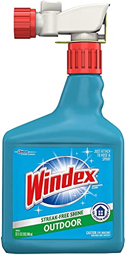 Windex mnh Outdoor Glass & Patio Cleaner, 3 Pack of 32 oz