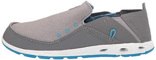 Columbia mens Bahama Vent Pfg Boat Shoe, Ti Titanium/Pool, 11 US