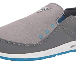 Columbia mens Bahama Vent Pfg Boat Shoe, Ti Titanium/Pool, 11 US