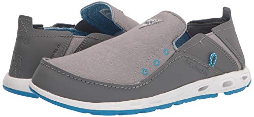 Columbia mens Bahama Vent Pfg Boat Shoe, Ti Titanium/Pool, 11 US