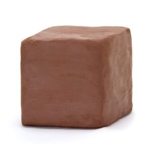 bastex 5 lbs low fire pottery clay - terra cotta, cone 06. earthware potters throwing clay. moist de-aired clay for sculpting, throwing, firing and more.