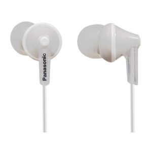 Panasonic Wired RP-HJE125-W Earphones (White) - 5 PACK (5 Items)