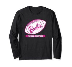 barbie football champions long sleeve t-shirt