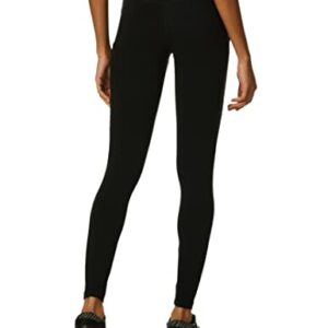 Jockey womens Cotton Stretch Basic Ankle with Side Pocket Leggings, Deep Black, Small US