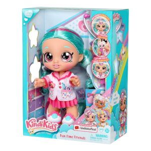 Kindi Kids Fun Time 10 Inch Doll, Dr Cindy Pops with Stethoscope and Shopkins Inspired Lollipop| Changeable Clothes and Removable Shoes | for Ages 3+