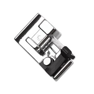 zigzagstorm 822801001 overedge presser foot c (top load)(bring white brush) snap on for janome,babylock,elna,kenmore,pfaff,viking sewing machines822801001