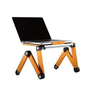 Urban Shop Gold Sit Laptop Desk Stand