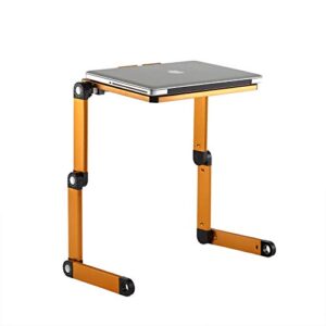 Urban Shop Gold Sit Laptop Desk Stand