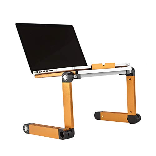 Urban Shop Gold Sit Laptop Desk Stand