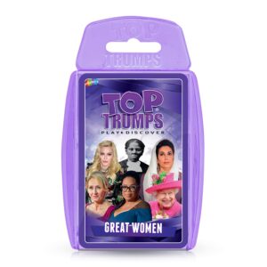 Top Trumps Incredible Women Bundle Card Game, Learn about Women Soccer Stars, Great Women and Top Women Athletes, educational travel pack, gift and toy for boys and girls aged 6 plus