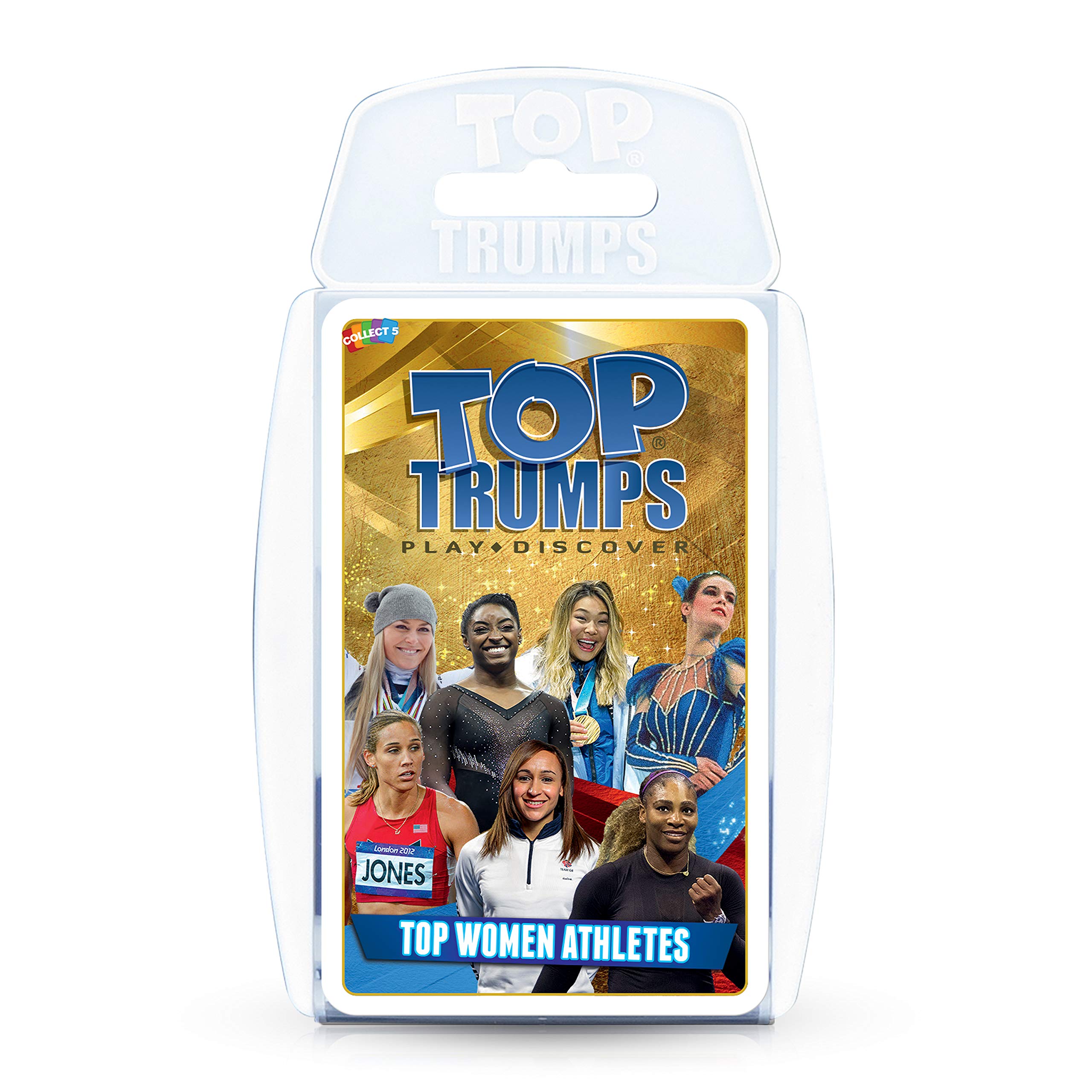 Top Trumps Incredible Women Bundle Card Game, Learn about Women Soccer Stars, Great Women and Top Women Athletes, educational travel pack, gift and toy for boys and girls aged 6 plus