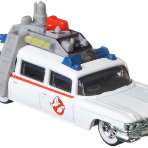 Hot Wheels Real Riders Ghostbusters Classic ECTO-1 Die-Cast Vehicle 1:64 Scale