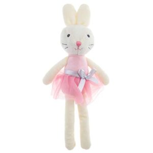 Stephen Joseph, Stuffed Animal Toy 11 inches, Small Super Soft Plush Doll, Toys for Baby, Toddler, Kids, Bebe Bunny