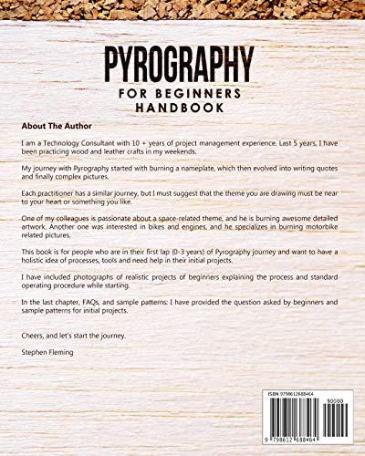 Pyrography for Beginners Handbook: Learn to Burn Guide in Wood Burning with Starter Projects and Patterns (DIY Series)