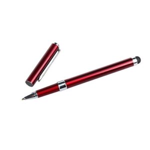 pro stylus capacitive pen compatible withplantronics backbeat fit black 3100 p/n 211855-99 upgraded custom high precision touch full size 3 pack! (red)