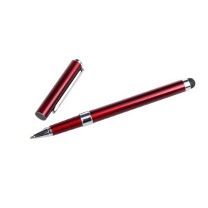 pro stylus capacitive pen compatible withplantronics backbeat fit 3101 upgraded custom high precision touch full size 3 pack! (red)