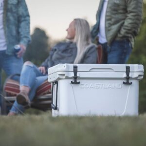 Coastland Delta Series Rotomolded Coolers, Premium Everyday Use Insulated Cooler, Ideal Portable Ice Chest Available in Multiple Capacities & Colors