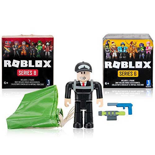 Roblox Action Collection - Jailbreak: Secret Agent + Two Mystery Figure Bundle [Includes 3 Exclusive Virtual Items]