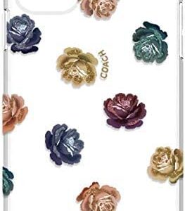 Coach - Dreamy Peony Protective Case for Apple iPhone 11 - Clear/Rainbow/Glitter (Clear/Rainbow/Glitter, iPhone 11)