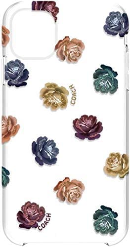 Coach - Dreamy Peony Protective Case for Apple iPhone 11 - Clear/Rainbow/Glitter (Clear/Rainbow/Glitter, iPhone 11)