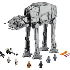 LEGO Star Wars AT-AT Walker 75288 Building Toy, 40th Anniversary Collectible Figure Set, Room Décor, Gift Idea for Kids, Boys & Girls with 6 Minifigures