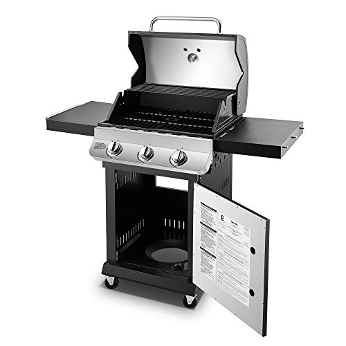 Dyna-Glo DGP397SNP-D Premier 3 Burner Propane Gas Grill, Stainless