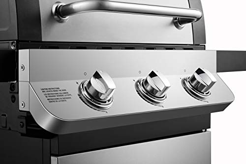 Dyna-Glo DGP397SNP-D Premier 3 Burner Propane Gas Grill, Stainless